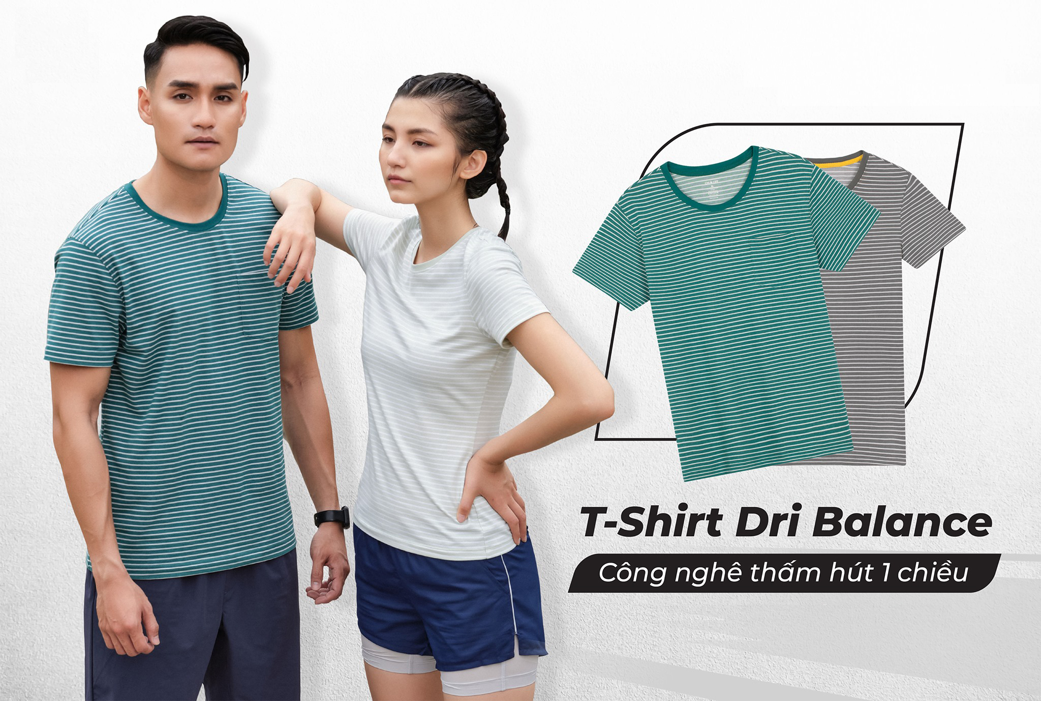 Áo active Dri-balance